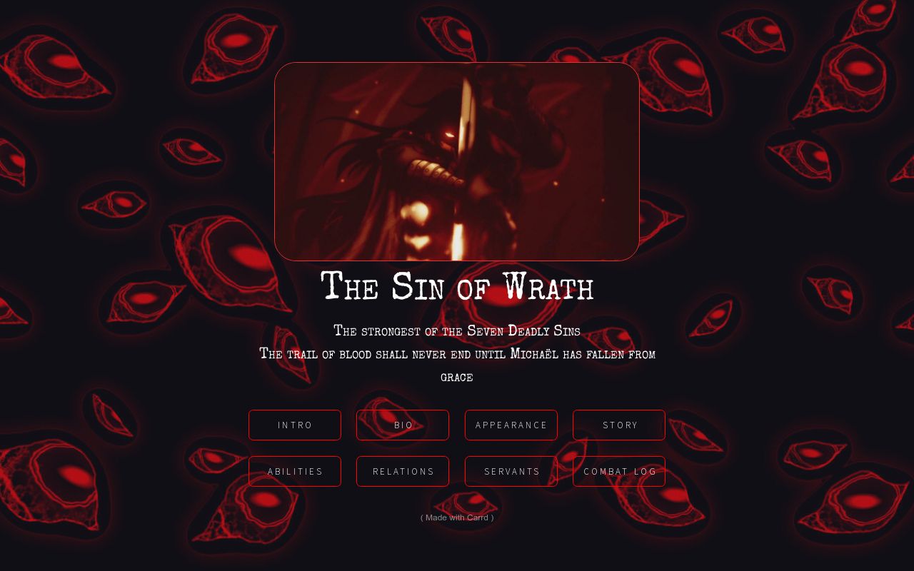 Sin of Wrath